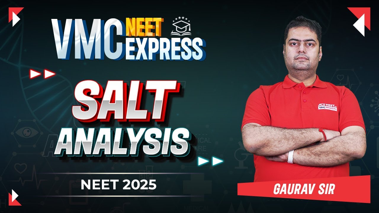 SALT ANALYSIS ONE SHOT | Class 12th Chemistry | Complete NCERT Coverage ...
