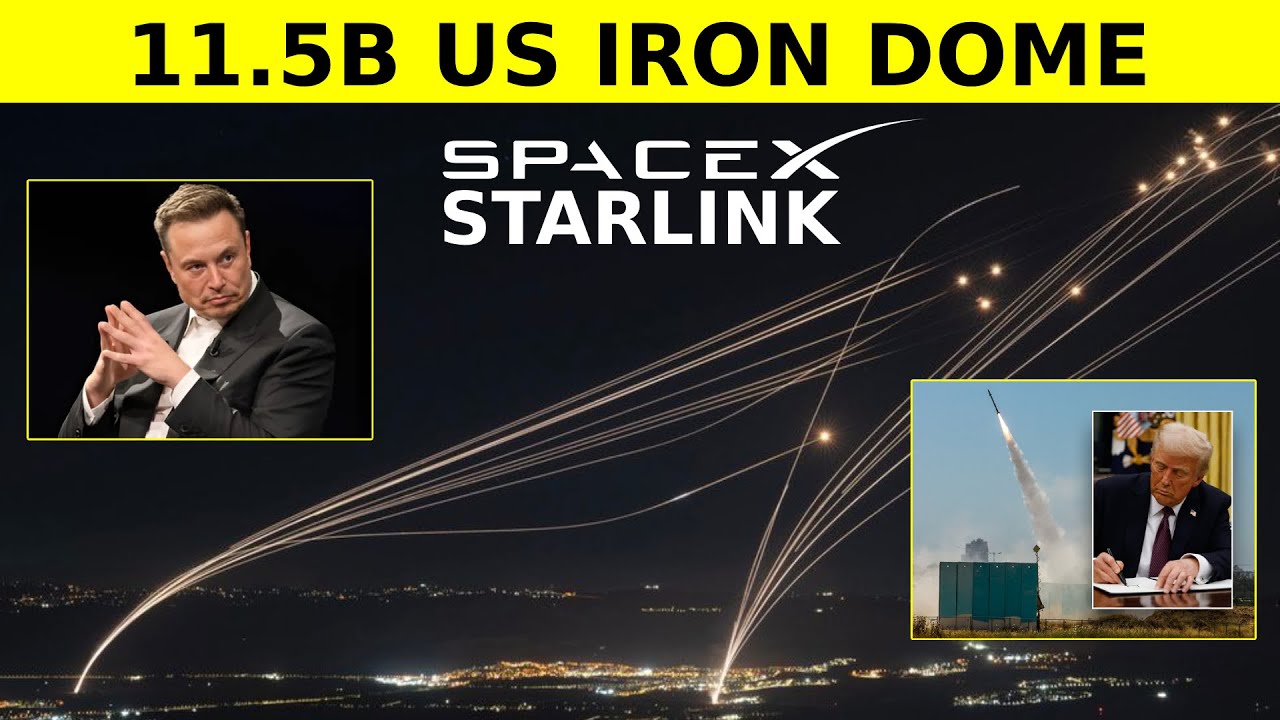 19 5B US Iron Dome Defense SpaceX Starlink - YouTube