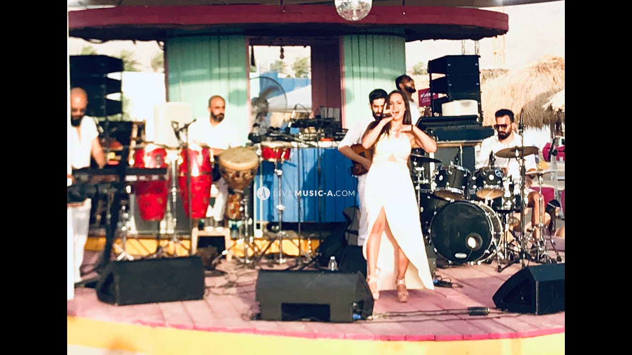 Singer Natalie in Alya - Al aaqaba - Jordan with Music-A - YouTube