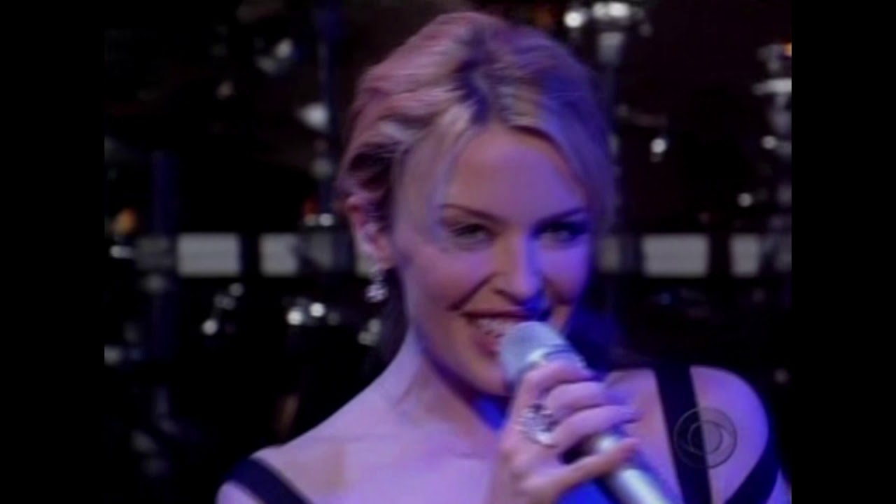 Kylie Minogue - Red Blooded Woman (Letterman 2004) - YouTube Music