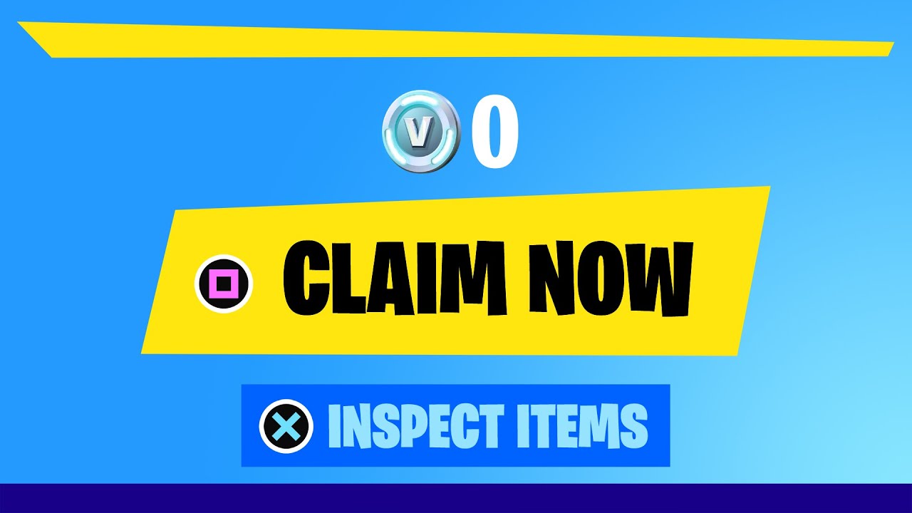 0 VBUCKS BUNDLE in Fortnite OG! - YouTube