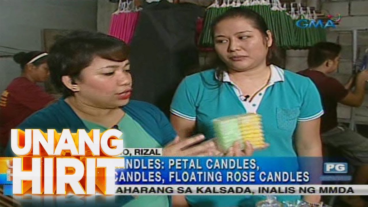 Unang Hirit: Pagawaan ng kandila sa Rizal, binisita ni Love Añover ...