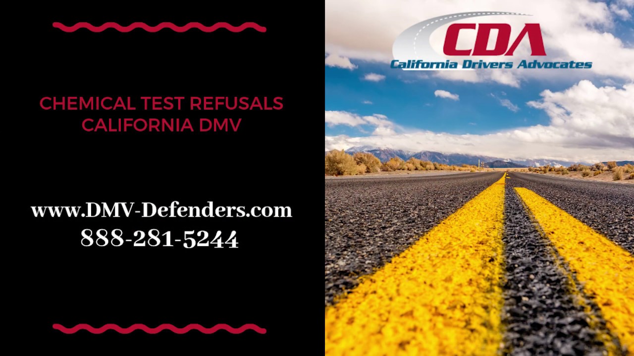 California DMV Penalties For Refusing To Submit To A Chemical Test california-dmv-penalties-for-refusing-to-submit-to-a-chemical-test