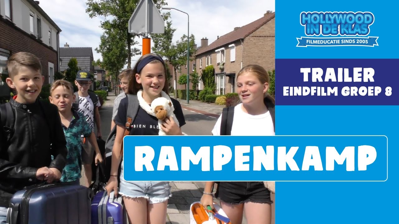 Eindfilm groep 8 - Rampenkamp (trailer) - Hollywood in de Klas - YouTube