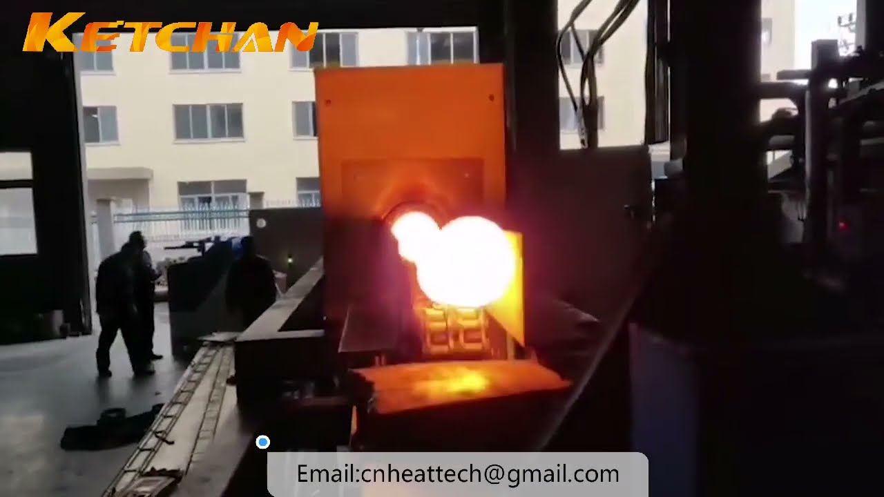 Induction Forging Furnace with Automatic System, Inductive Forge ...