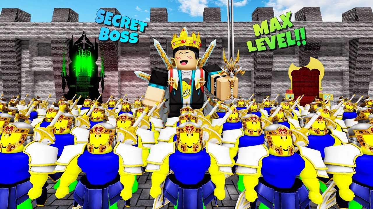 AKHIRNYA!! Hancurkan 2 SECRET BOSS TERGANAS & Capai MAX LEVEL 🥶🔥🥶 - YouTube