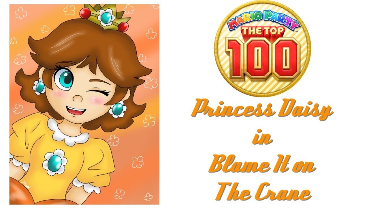 Mario Party The Top 100 - Princess Daisy in Blame It on the Crane - YouTube