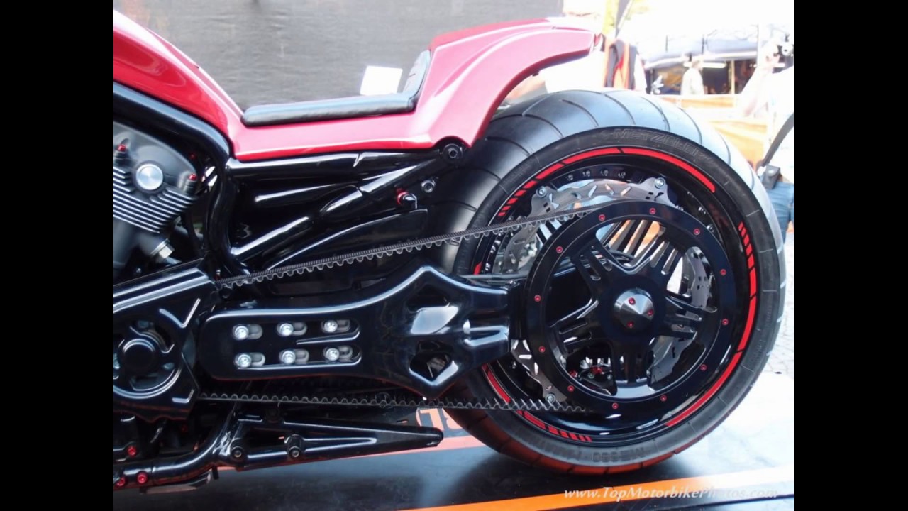 Harley Davidson V Rod Night Rod custom bikes - YouTube
