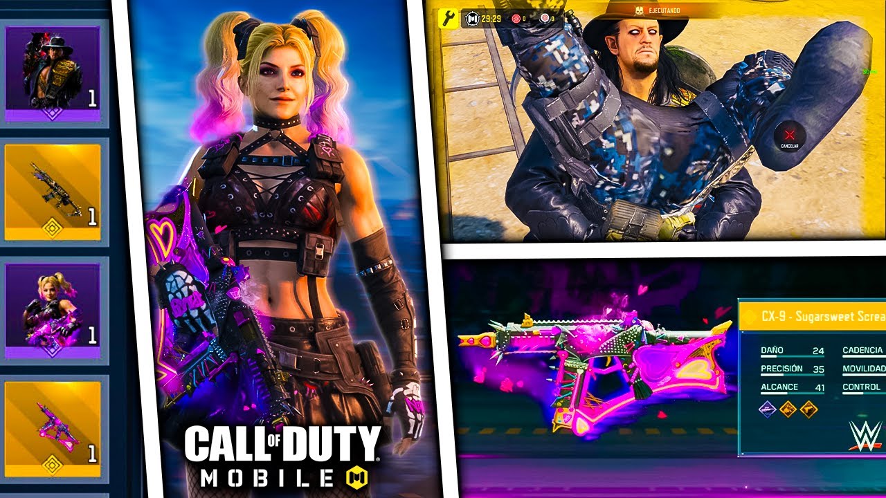 YA TENGO las SKINS de COLABORACIÓN con WWE y TE MUESTRO TODO ...