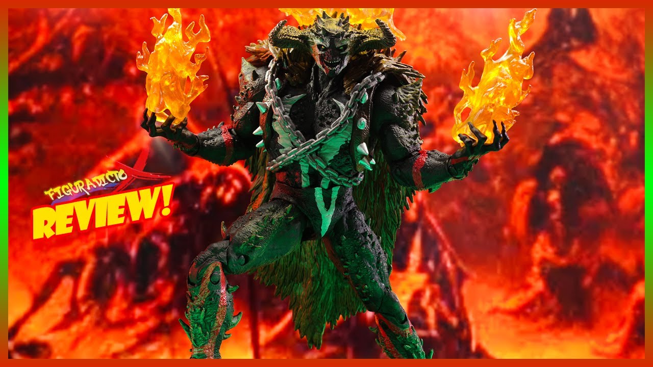 Review Omega Spawn McFarlane Toys Comic Action Figure Unboxing Reseña ...