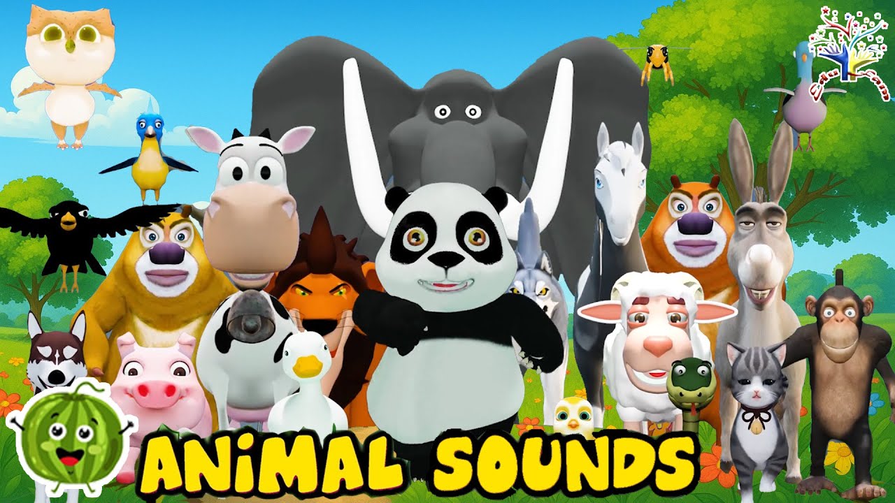 Animal sounds song | Sounds That Animals Make AM258 | The Animal Sounds ...