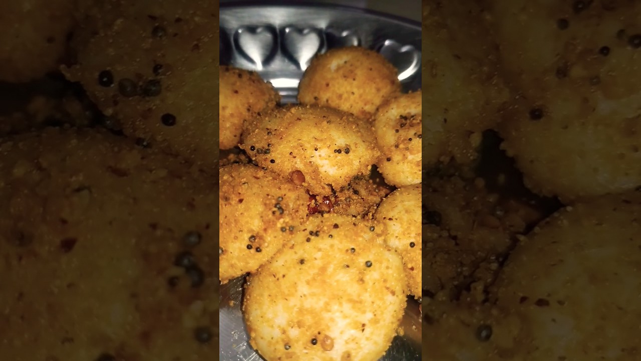 Tasty yummy yummy spicy mini podi idly !!! JUST WOW 😋🥰 - YouTube