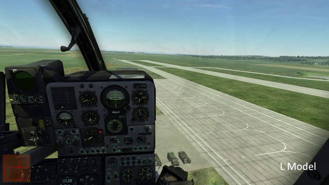 DCS: SA342 Gazelle Gray Dash Cockpit Mod - YouTube