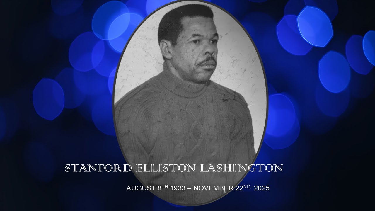 Celebration of Life - Stanford Elliston Lashington - YouTube