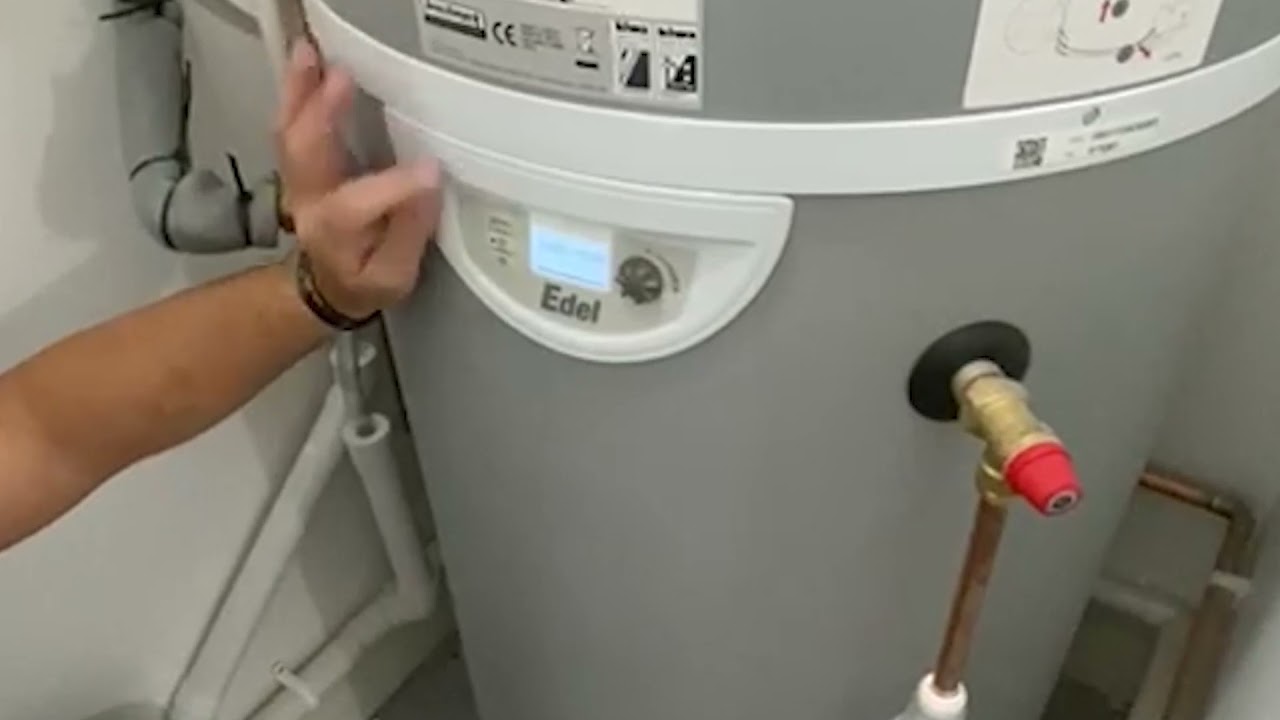 How to use Edel Hot Water Heat Pump - YouTube