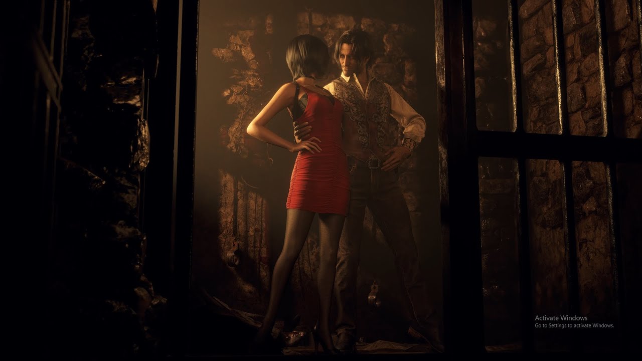 RE4 Separate Ways Ada Undercover Costume Chapter 1 - YouTube