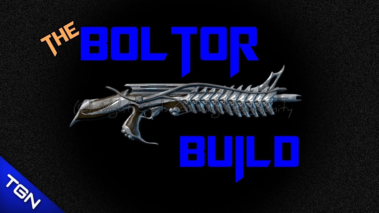 Warframe: The Boltor Rifle Build - YouTube