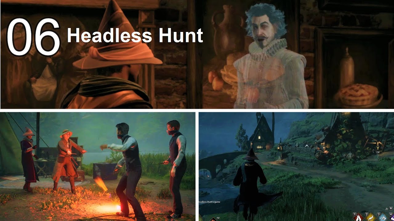 Hogwarts Legacy - Part 6 - Headless Hunt - YouTube