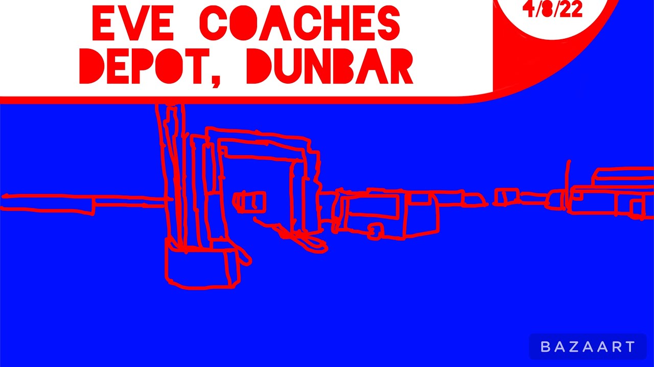 Eve Coaches Bus Depot, Dunbar - Depot Tour 4/8/22 - YouTube