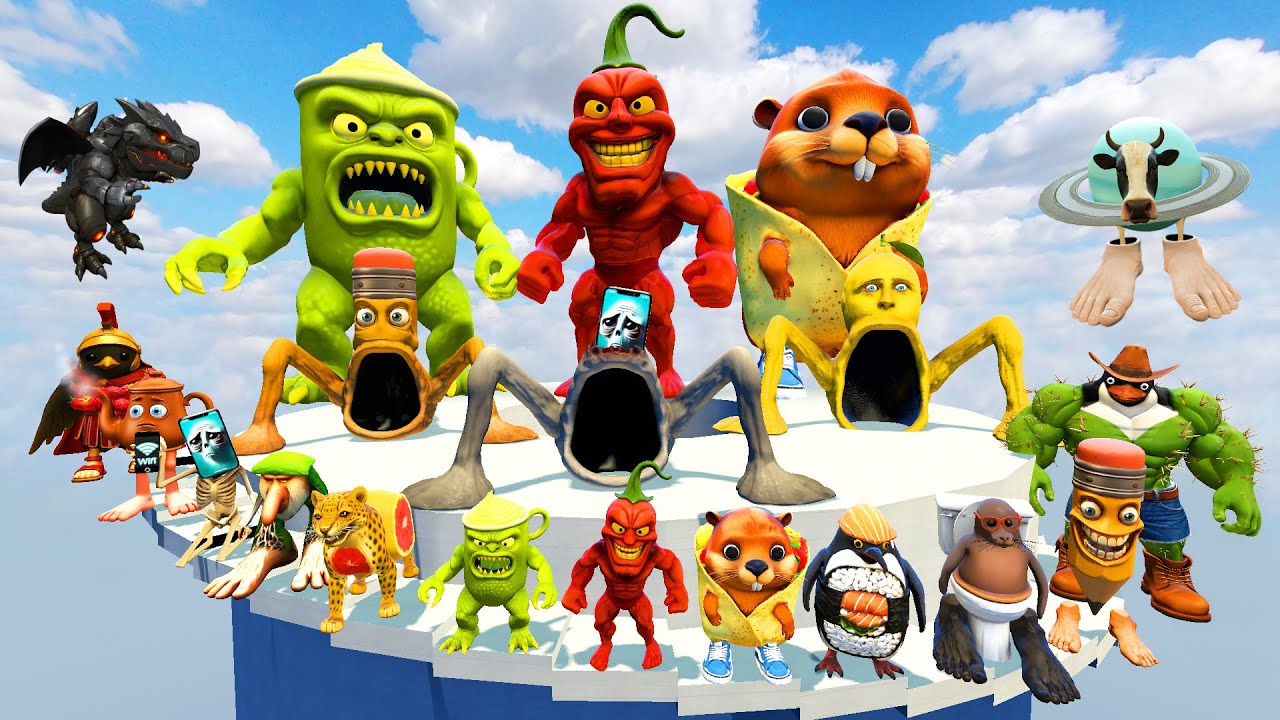 SKY TOWER | Destroying All the New AI BRAINROT Memes & ALL NEW LIN GANG ...