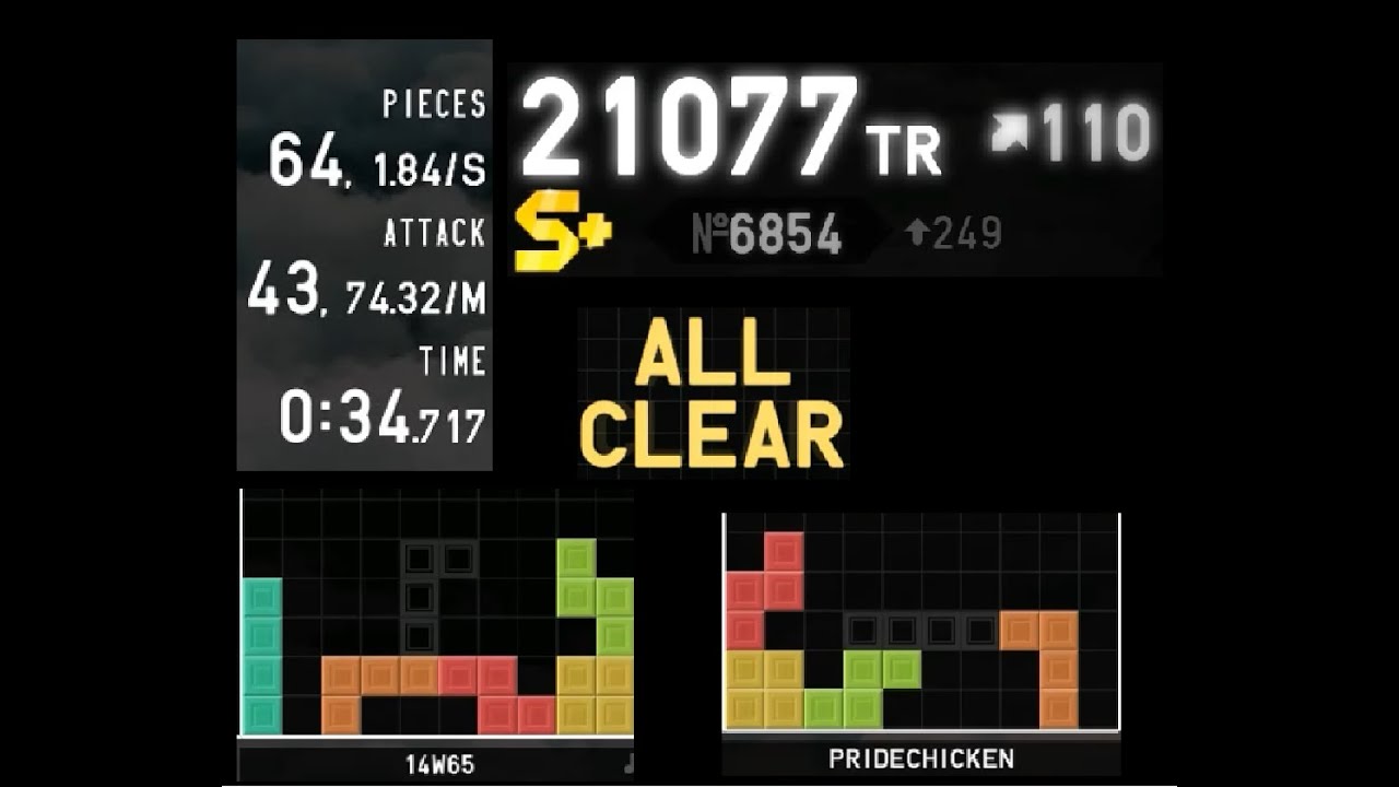 tetr.io j’atteins les 21k TR - YouTube
