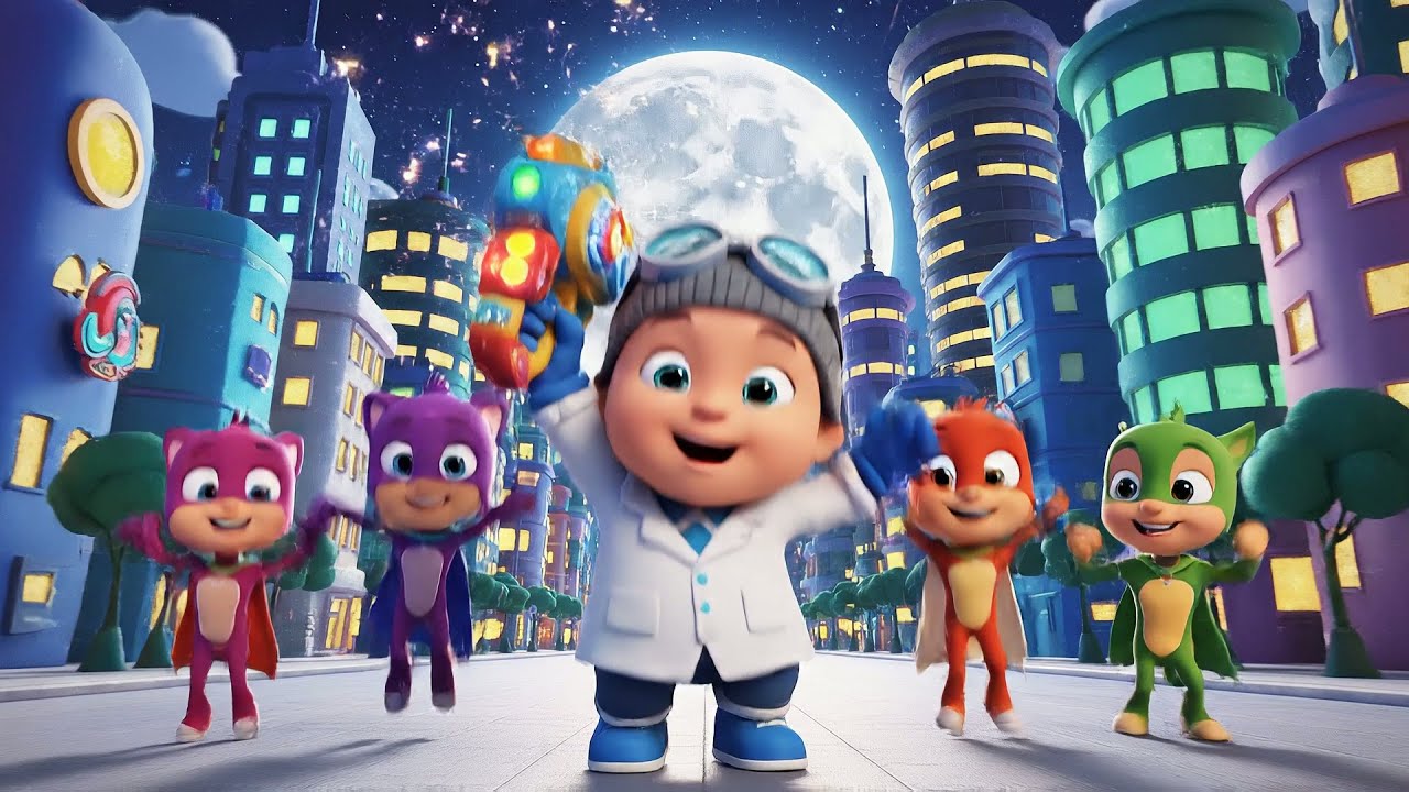 El bebé Romeo de PJ Masks se puso un aparato | Canciones Infantiles y ...