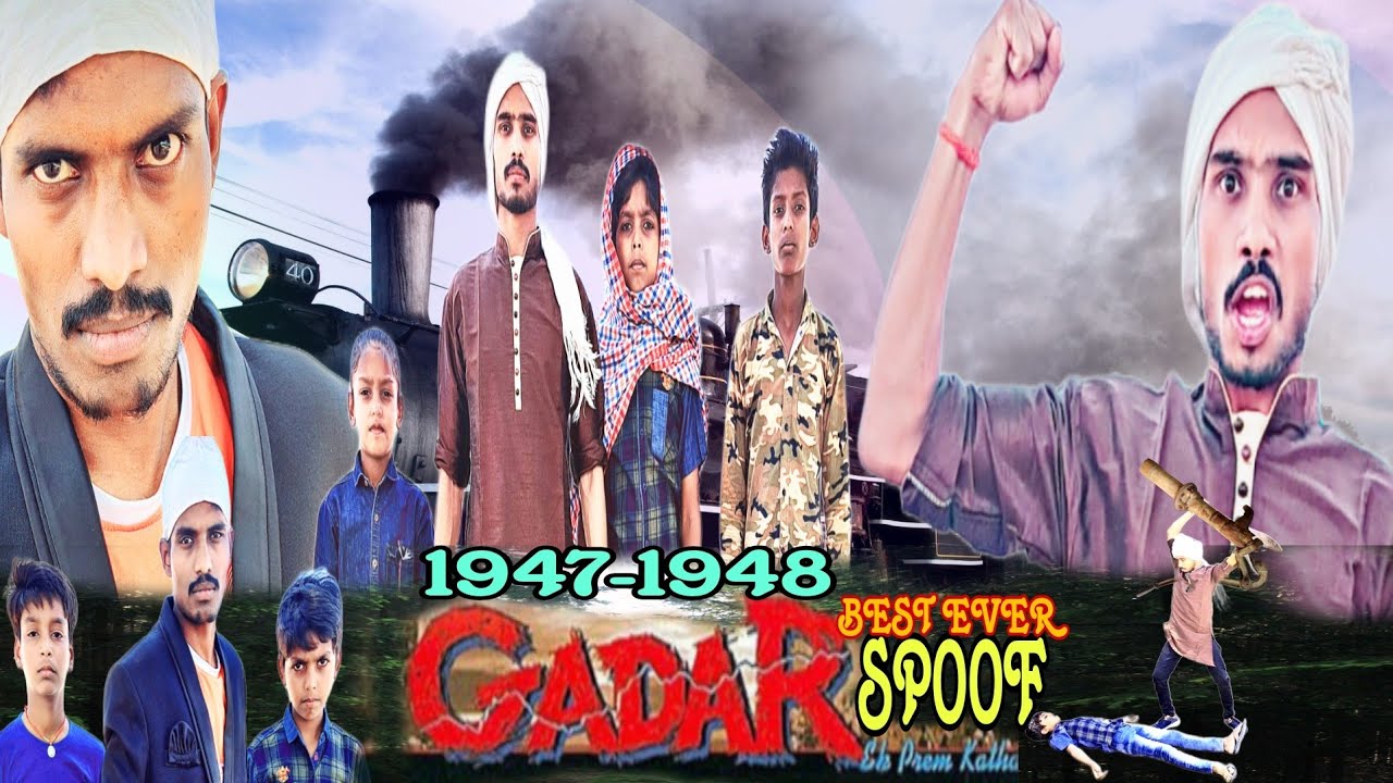 Gadar : Ekk Prem Katha 4k Spoof/Gaddar Movie Spoof/#Sunny Deol # ...