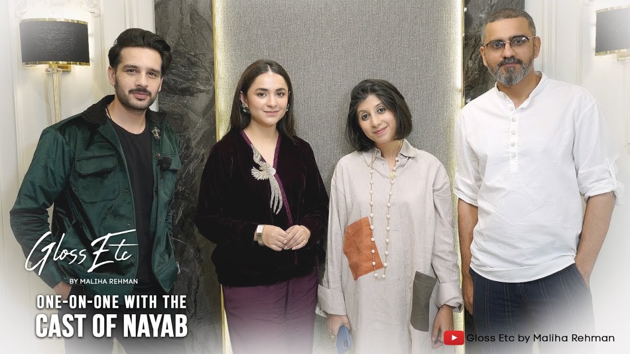 One-on-one with the cast of Nayab - Yumna Zaidi, Fawad Khan, Usama Khan ...