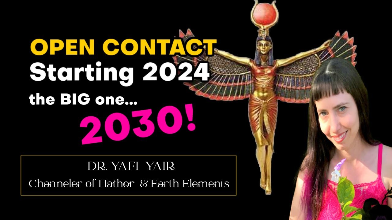 Open Contact 2024, the BIG One 2030 Dr. Yafi Yair - YouTube