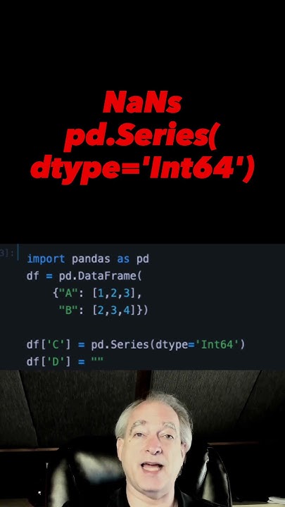Adding Empty Column To Pandas Dataframe ๐ผ Pandas Shorts Youtube