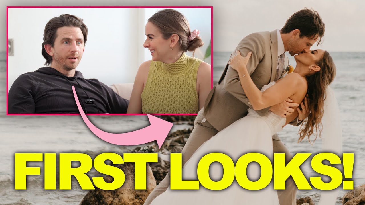 Dave Neal & Tasha Courtney REACT To Their Wedding Photos For The First ...