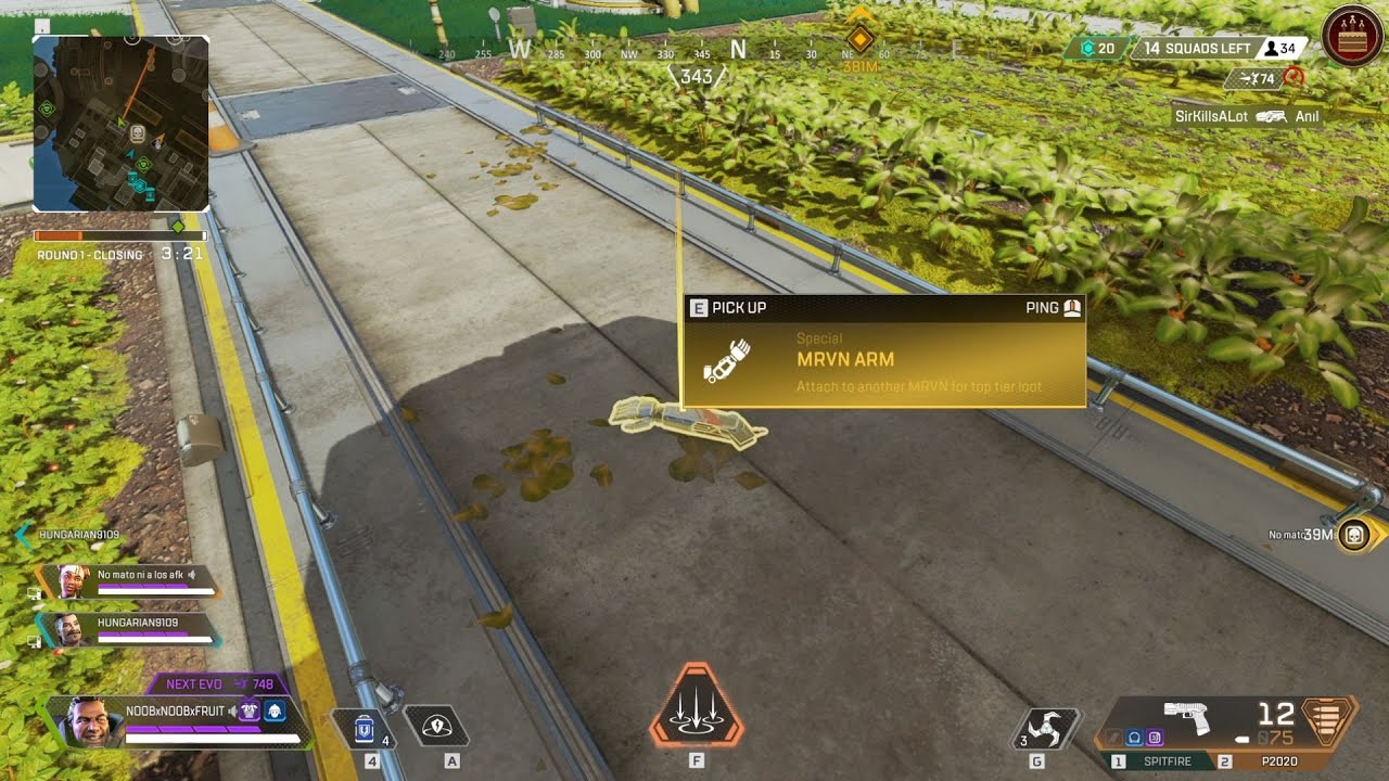 SPECIAL ITEM : Attach MRVN Arm for LEGENDARY LOOT ! Apex Legends Season ...