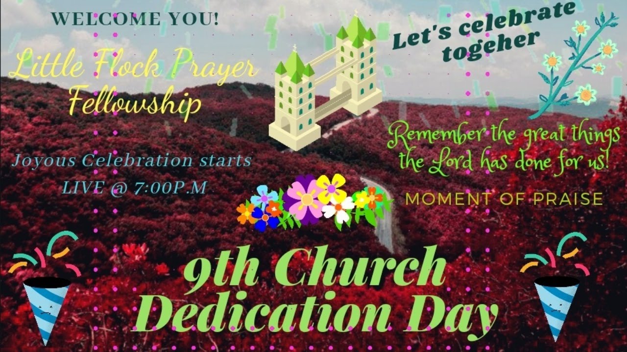 LITTLE FLOCK CHURCH :: 9th Church Anniversary :: August 20, 2020 - YouTube