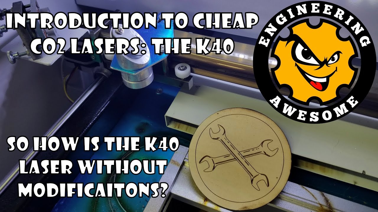 Introduction to Cheap CO2 Lasers: The K40 Laser - YouTube