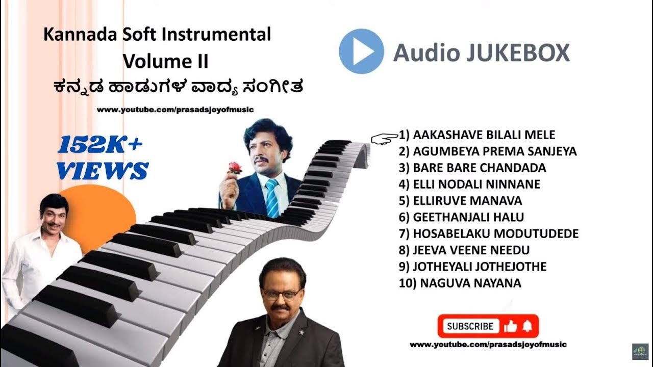 Kannada Instrumental songs| Audio Jukebox| Kannada Movie Hit Songs Instrumental | Piano Soft ...