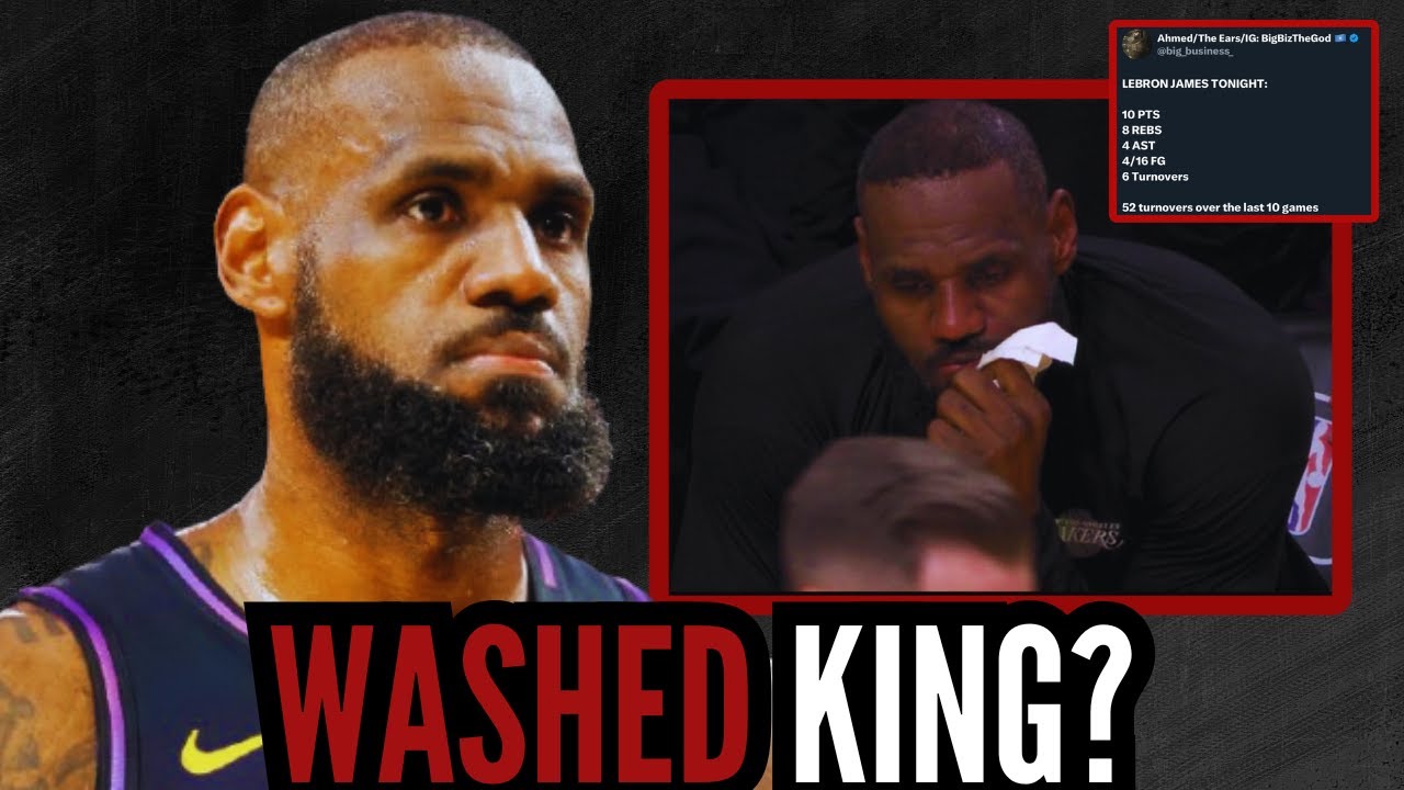 LeBron James Officially on the Decline and The Lakers get EMBARRASSED ...