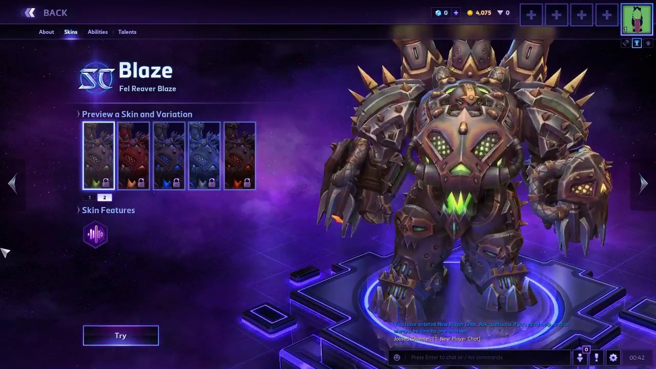All Blaze talents and skins - YouTube
