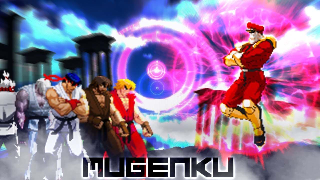 God Vega Bison vs Master God Ryu Team! Street Fighter Mugen Multiverse ...