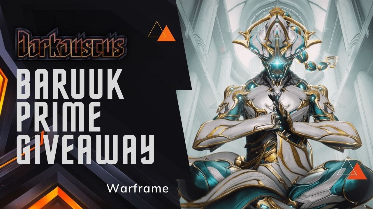 WARFRAME - Baruuk Prime Giveaway - YouTube