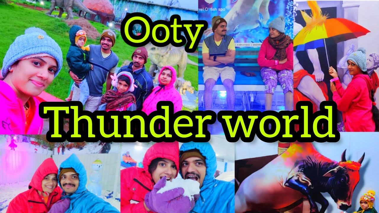 Thunder world Ooty/India's Largest Dinosaur🦕Park/Snow world - YouTube