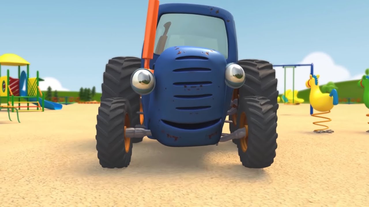 Toy Trucks For Kids - Johnny the Tractor (Ep.1) - Animation for ...