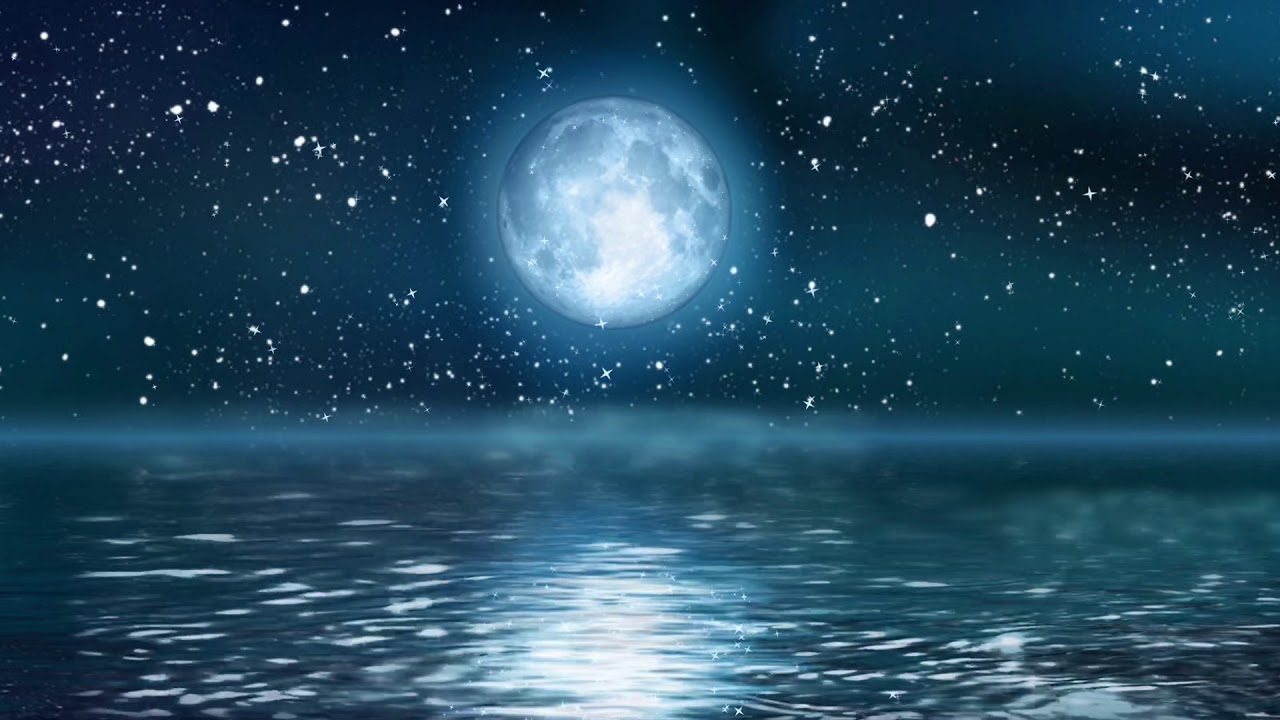 Non copyright video background/beautiful moon - YouTube