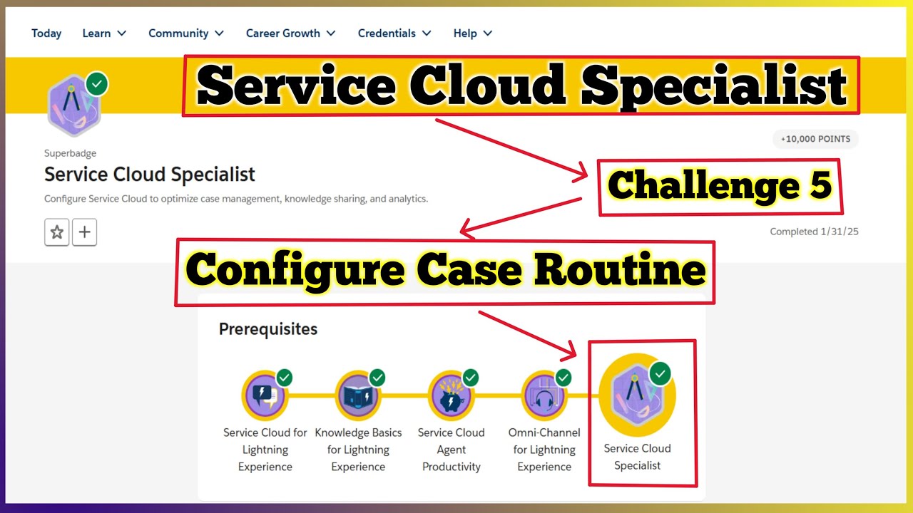 Configure case routing | Service Cloud Specialist | Challenge 5 - YouTube