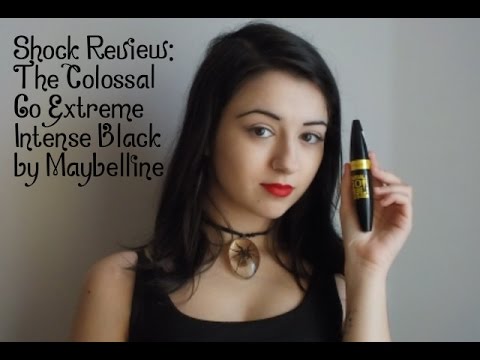 Shock Review: The Colossal Go Extreme Intense Black by MAYBELLINE - YouTube