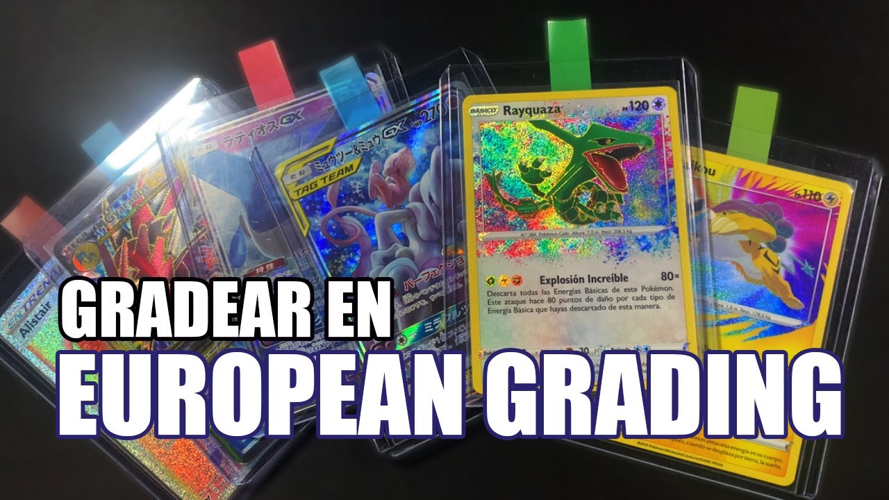 Como GRADEAR tus CARTAS con EUROPEAN GRADING! - Pokémon TCG - YouTube