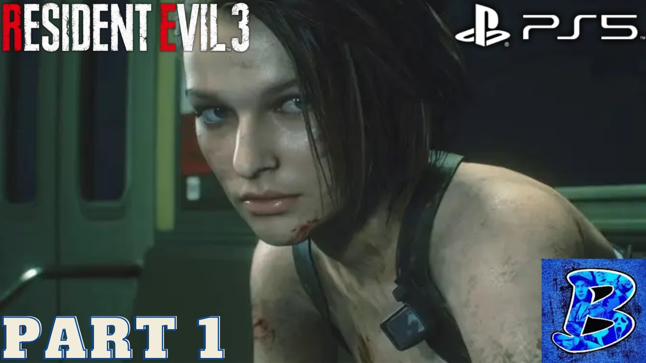RESIDENT EVIL 3 PS5 Gamplay Walkthrough Part 1 - YouTube