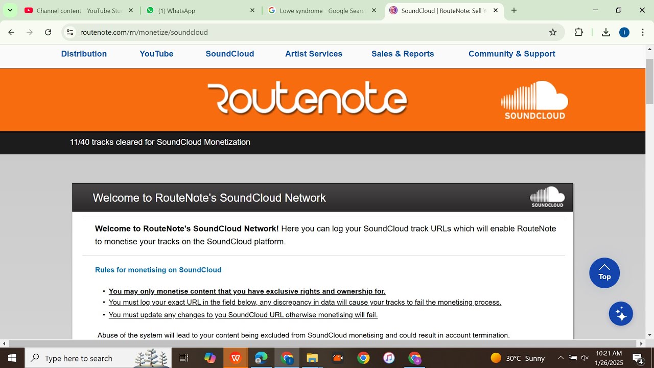 How to Monetize Your songs on Soundcloud Using Routenote Music ...