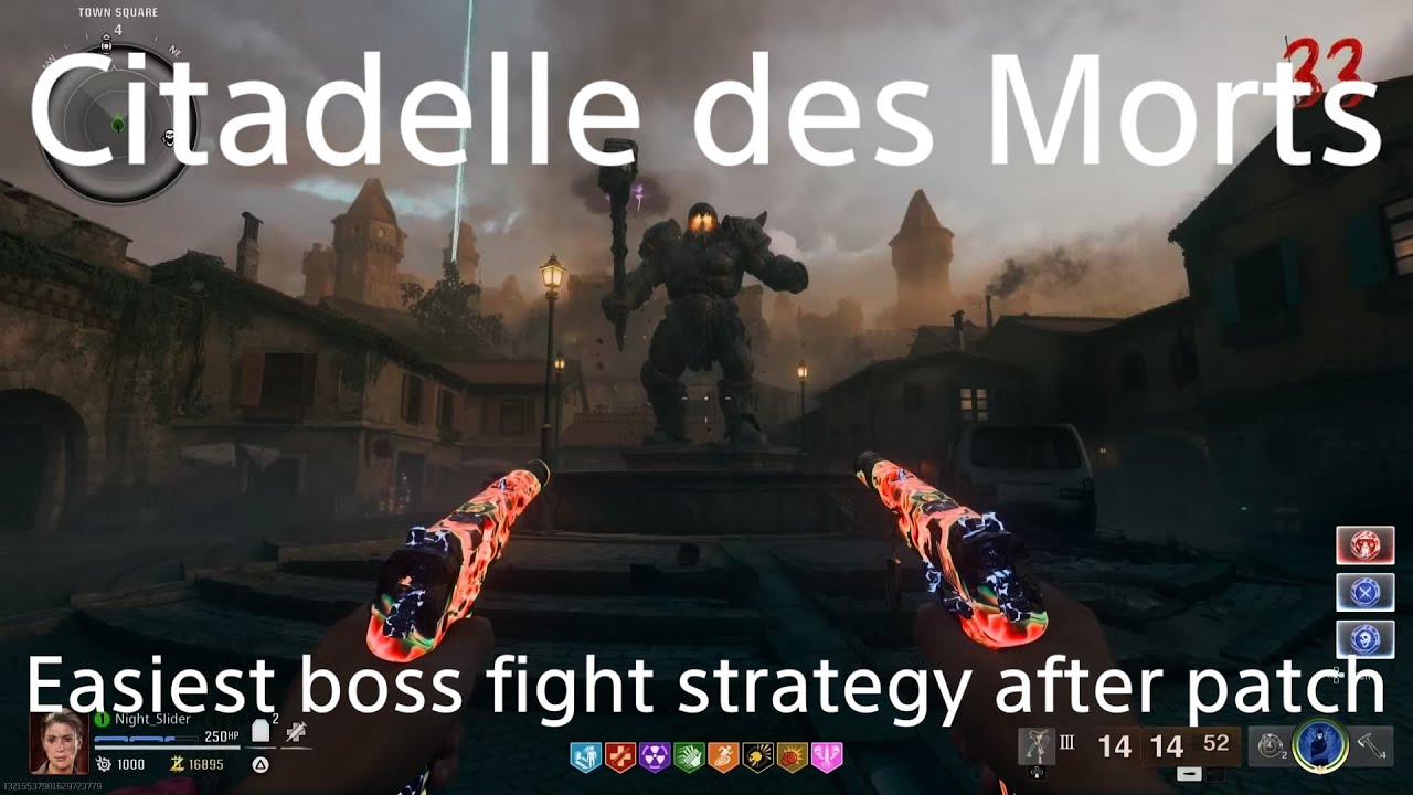 Citadelle des Morts Easiest boss fight strategy after patch - YouTube
