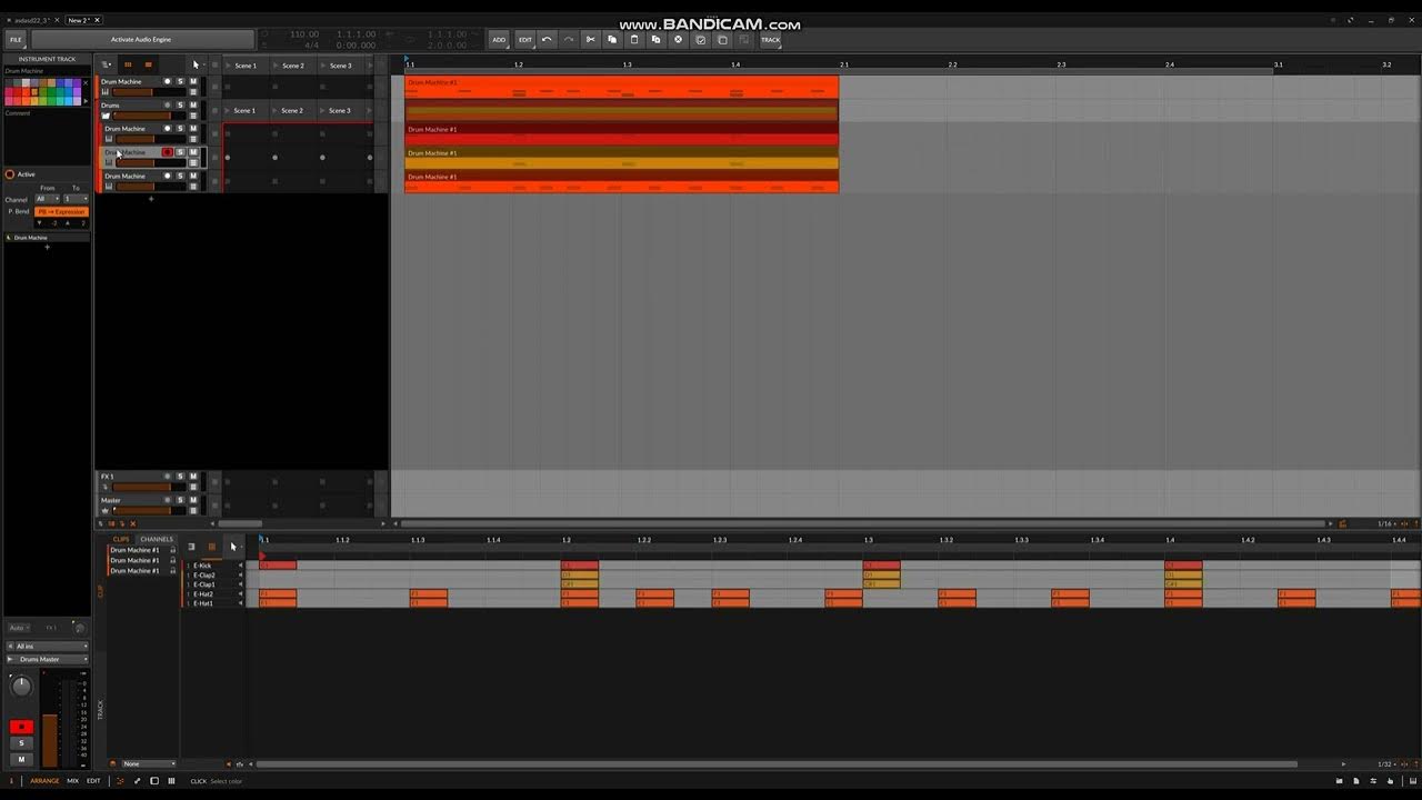 Bitwig tip, Drum Machine to tracks - YouTube