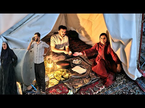A simple but emotional night in a tent; the life of Hassan and Maryam